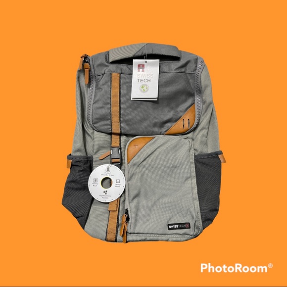 Swiss Tech | Bags | Swiss Tech Backpack With Multiple Pockets Laptop ...